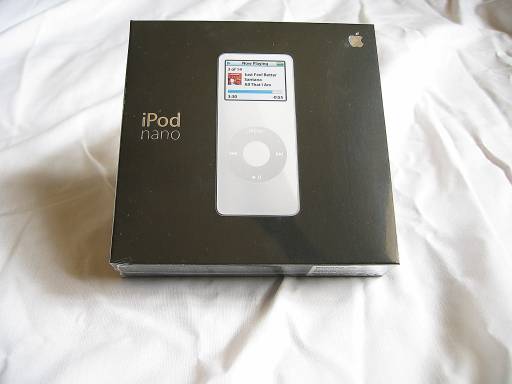 iPod nano Photos - ipod nano box